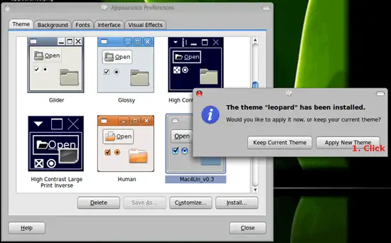 Make Your Linux Desktop Look Like A Mac - Mac4Lin Project Documentation